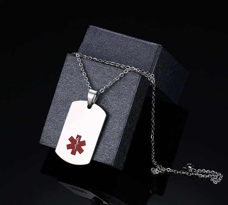 EMS EMT Star of Life Medical Necklace for Support, Awareness & Support ...