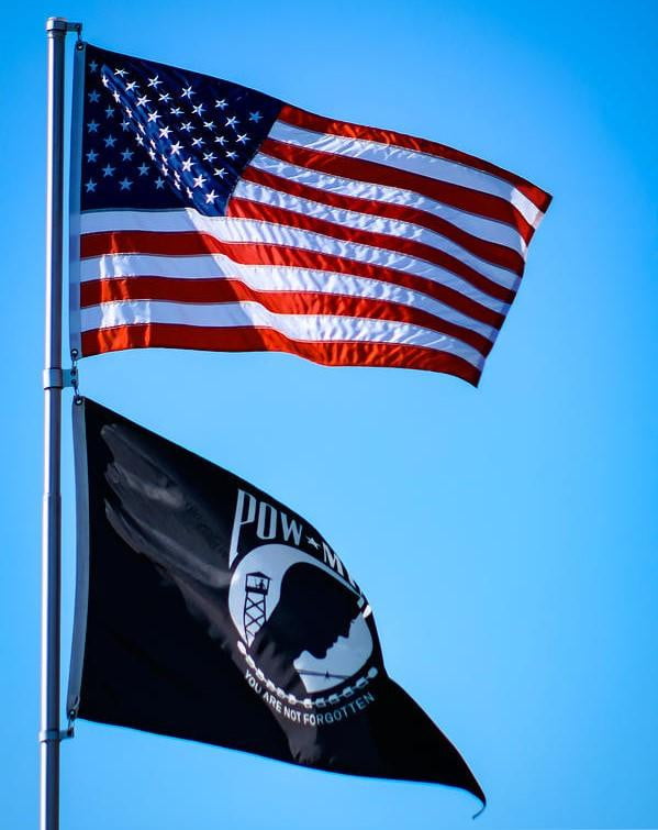 POW MIA Never Forgotten Flag United States Military Support Flag Decor ...