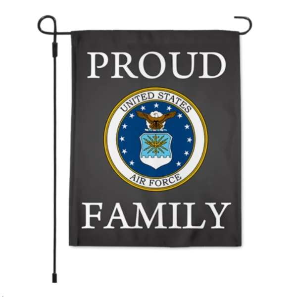 USAF Air Force Garden Flag U.S Military Support Family Decor – Back ...